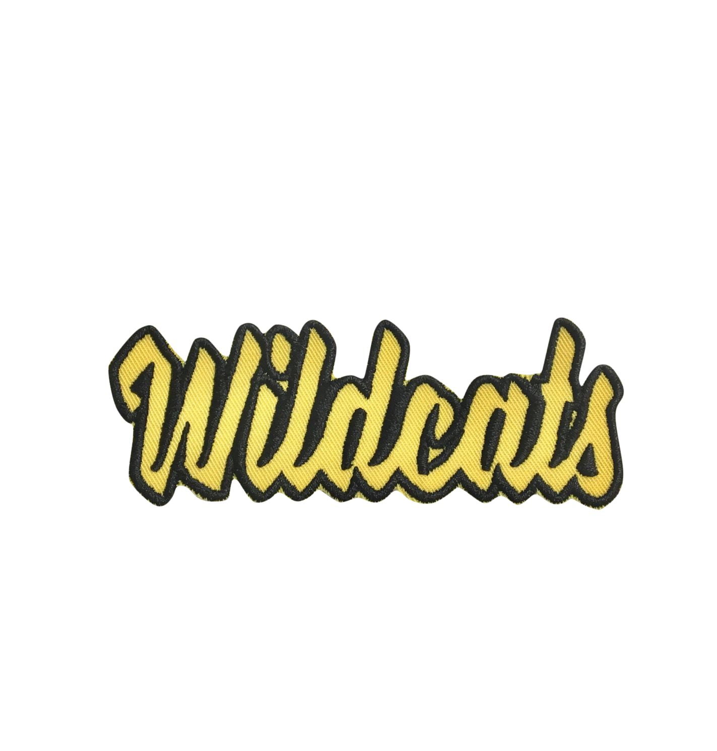 Wildcats - Yellow/Black - Team Mascot - Words/Names - Iron on Applique ...