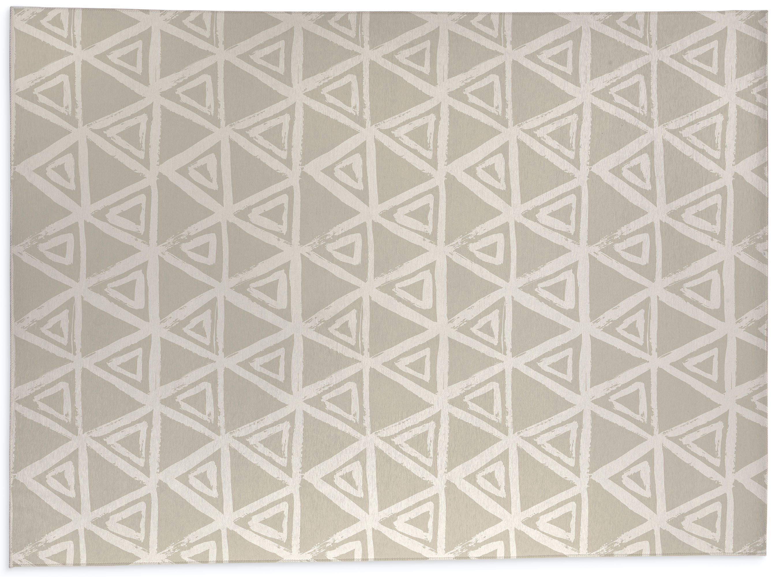 Triangular Mist Beige Office Mat by Kavka Designs - Walmart.com