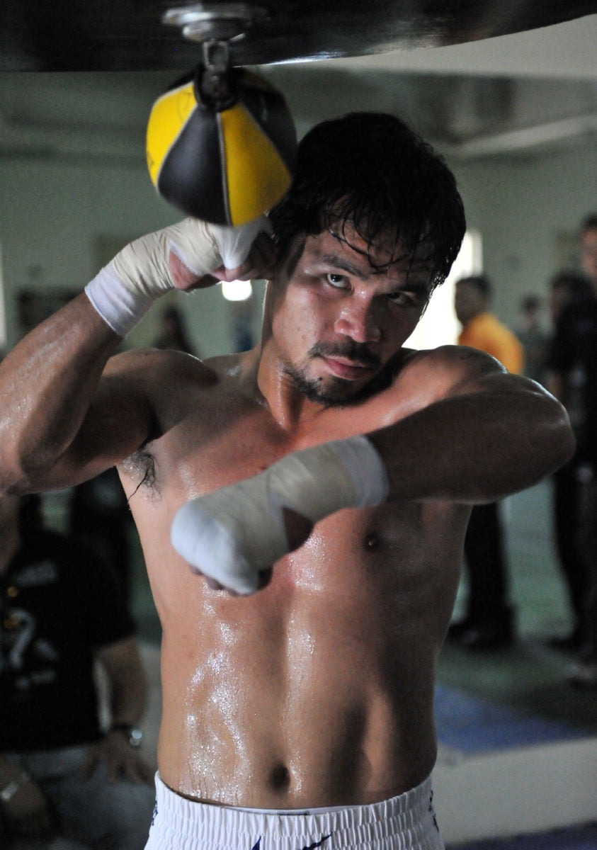 Manny Pacquiao 11inx17in Mini Poster Speedbag in Mail/storage/gift tube ...