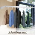 Retractable Wall-Mounted Clothes Drying Rack, Space-Saving Laundry ...