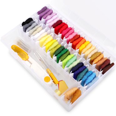 The Pioneer Woman® 6-Strand Embroidery Floss Kit, Vintage Floral, 6 ...