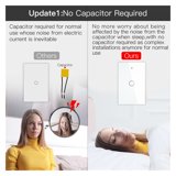 Wall Touch Smart Light Switch With Neutral/No Neutral,No Capacitor ...
