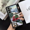 Case Compatible with Samsung Galaxy S24, Christmas Tree Car Anti-Drop ...