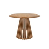 Plank+Beam 72" Lido Rectangular Dining Table, Solid Wood Minimalist ...