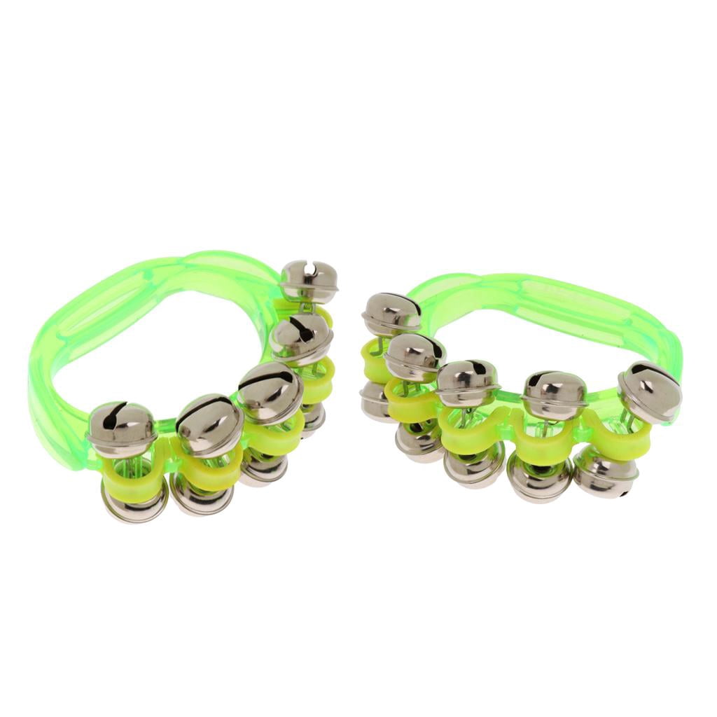Pandereta Handbell Baby Kids Instrumento educativo Verde shamjiam ...
