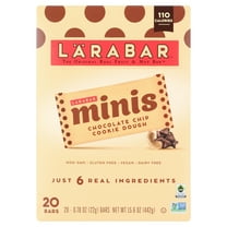 Larabar Double Dark Chocolate Mini Bars, Gluten Free Vegan Bars, 20 ct ...