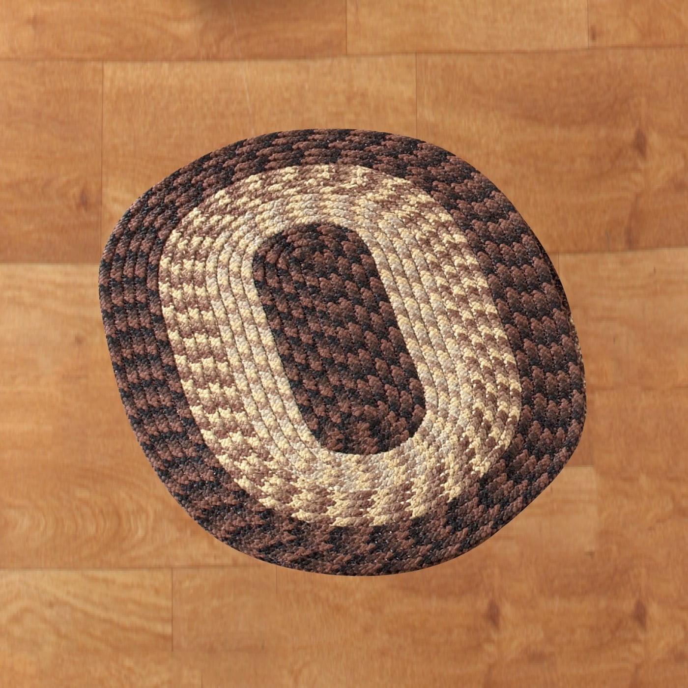 Click here for Bgnaty Alpine Braided Accent Rugs Chocolate - Rect... prices
