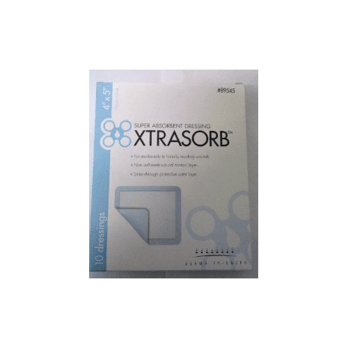 Derma Sciences 89569 XTRASORB SUPER ABSORBENT 6"X9" STERILE DRESSING ...