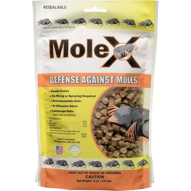RatX Killer Pellets, 8 oz. Bag EcoClear Products 620204, MoleX All ...