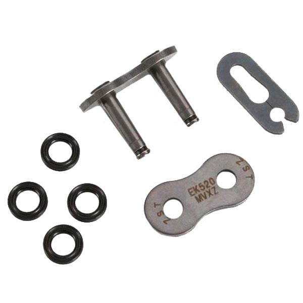 EK Chain Rivet Connecting Link Metallic Green 531 MVXZ Quadra X-Ring ...