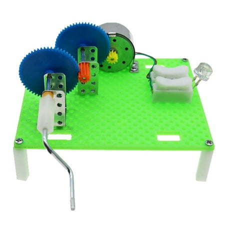 Two Stage Acceleration Hand Crank Generator Physics Experiment Science ...