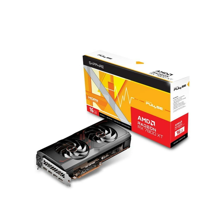 SAPPHIRE PULSE Radeon RX 7800 XT 16GB GDDR6 PCI Express 4.0 SAPPHIRE PULSE Radeon RX 7800 XT 16GB GDDR6 PCI Express 4.0