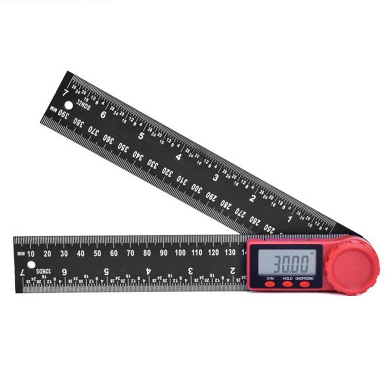 Regla de medición plegable 2 en 1 Regla electrónica de plástico de 300 ...
