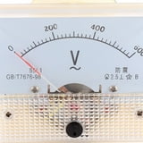 0-600V Analog Panel Volt Voltage Meter Voltmeter Gauge - Walmart.com