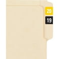 Smead ETS Color-Coded Year Label, 2015, Label Sheet, Brown, 250 per ...