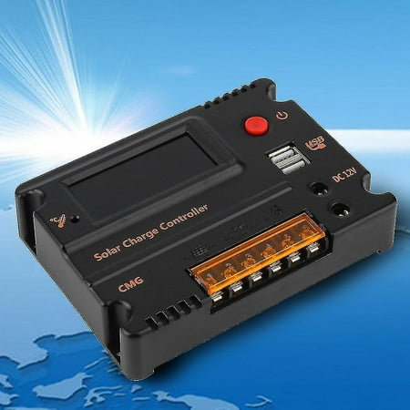 Solar Regulator Solar Charge Controller 10a/20A 12-24V LCD Solar ...