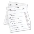 "Job Ticket Holders, Heavy Gauge Vinyl, 9 X 12, Clear, 10/pack | Bundle ...