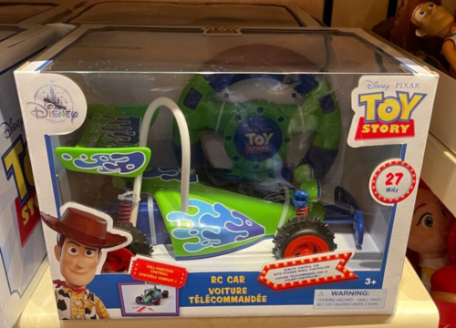 Disney Pixar Toy Story RC Remote Control Car with Steering Wheel ...
