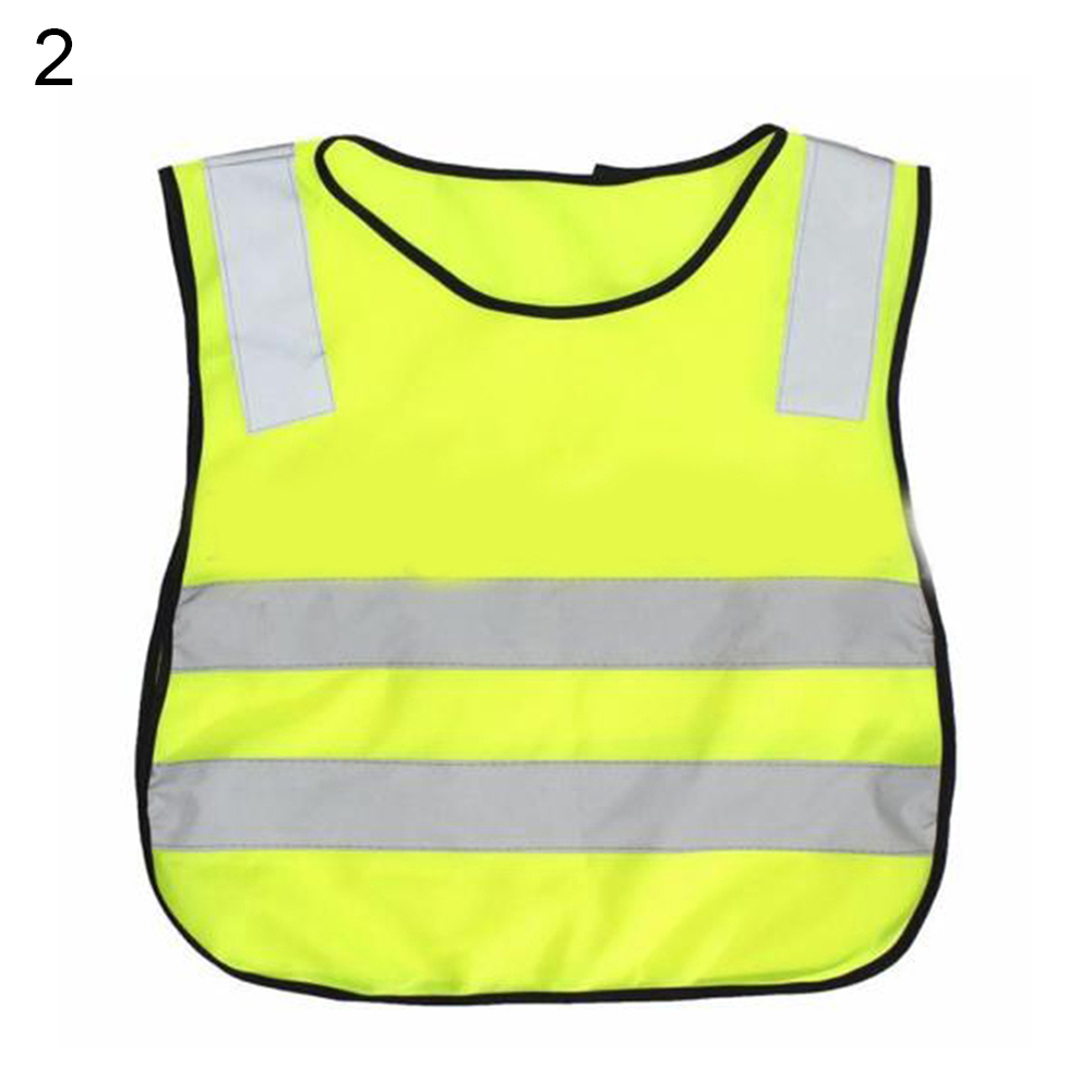 NUZYZ Kids Safety Vest High Visability Jacket for School Children ...