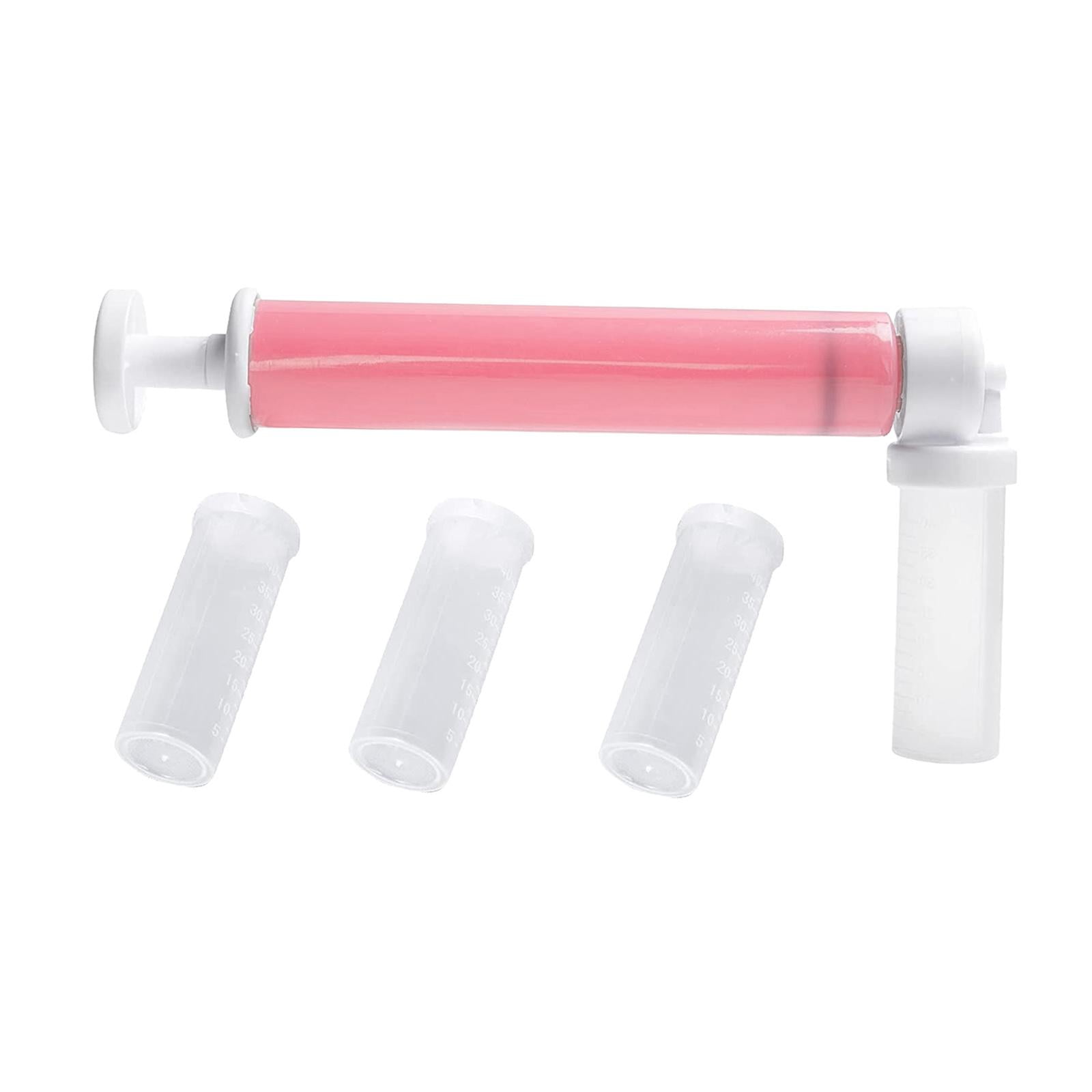 DIY Manual Airbrush Kitchen Cakes Glitter Decorating Tool Desserts Pink ...
