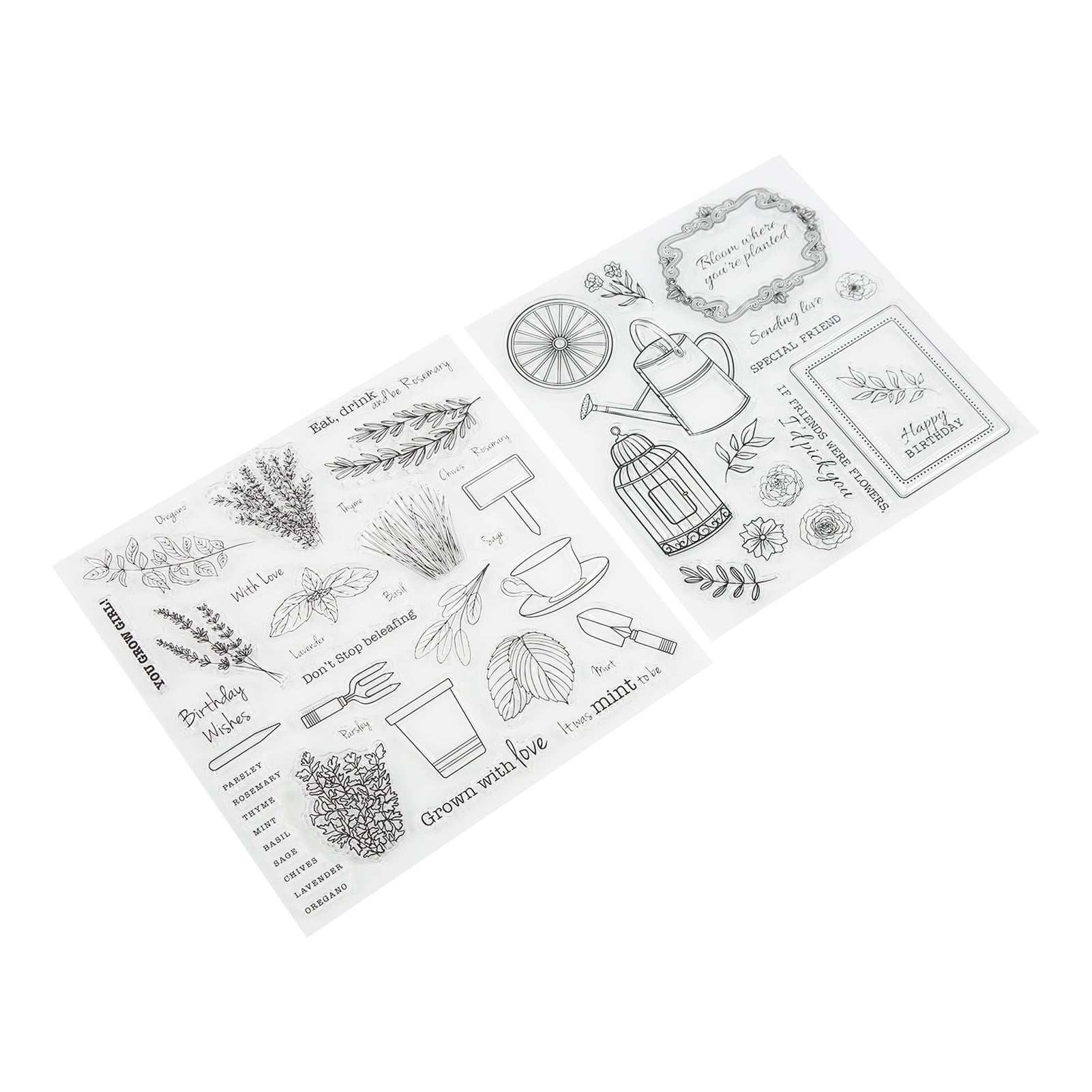 Sellos Transparentes, Sellos Decorativos De Forma única Operación ...