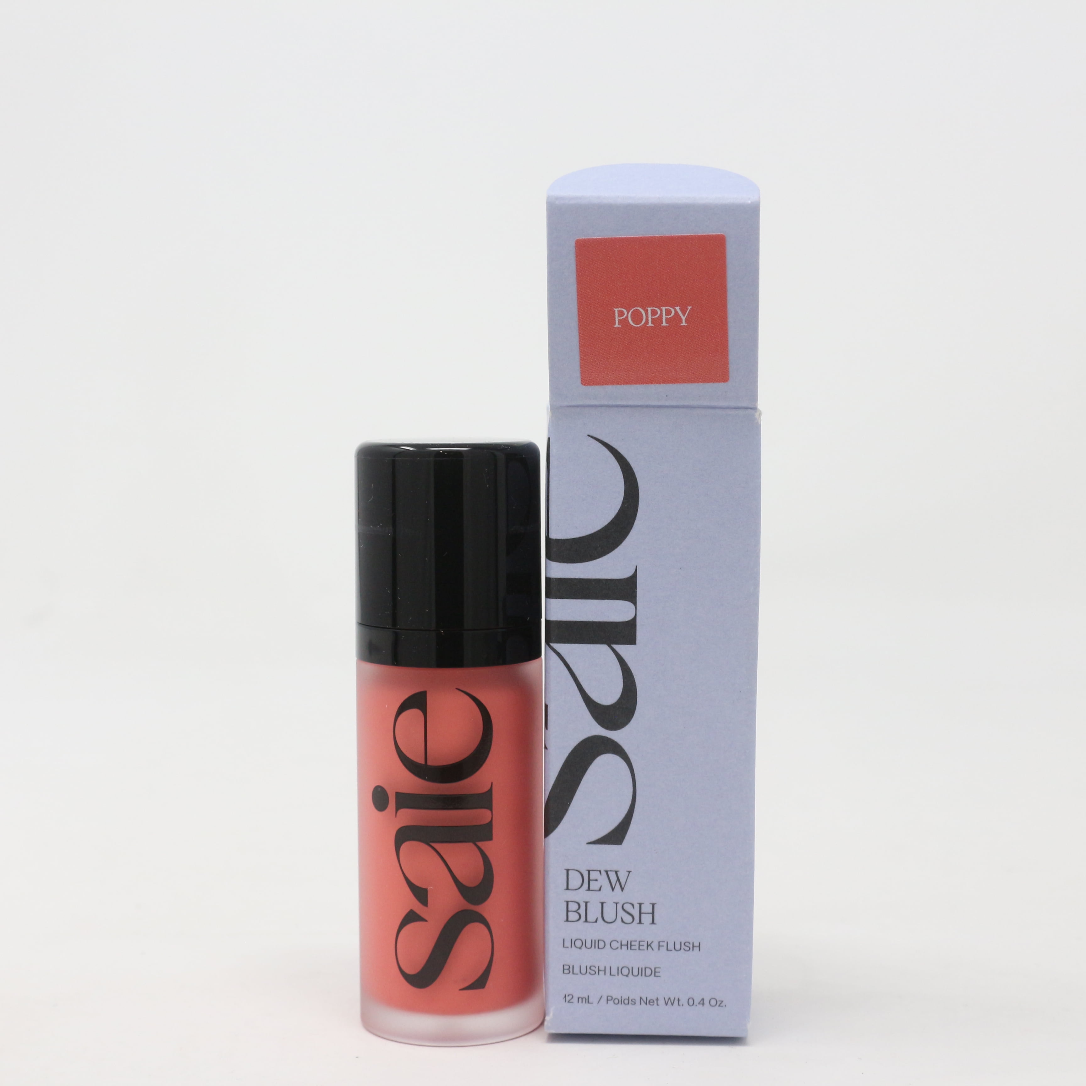 Saie Dew Blush Liquid Cheek Blush Poppy 0.4oz/12ml New With Box ...