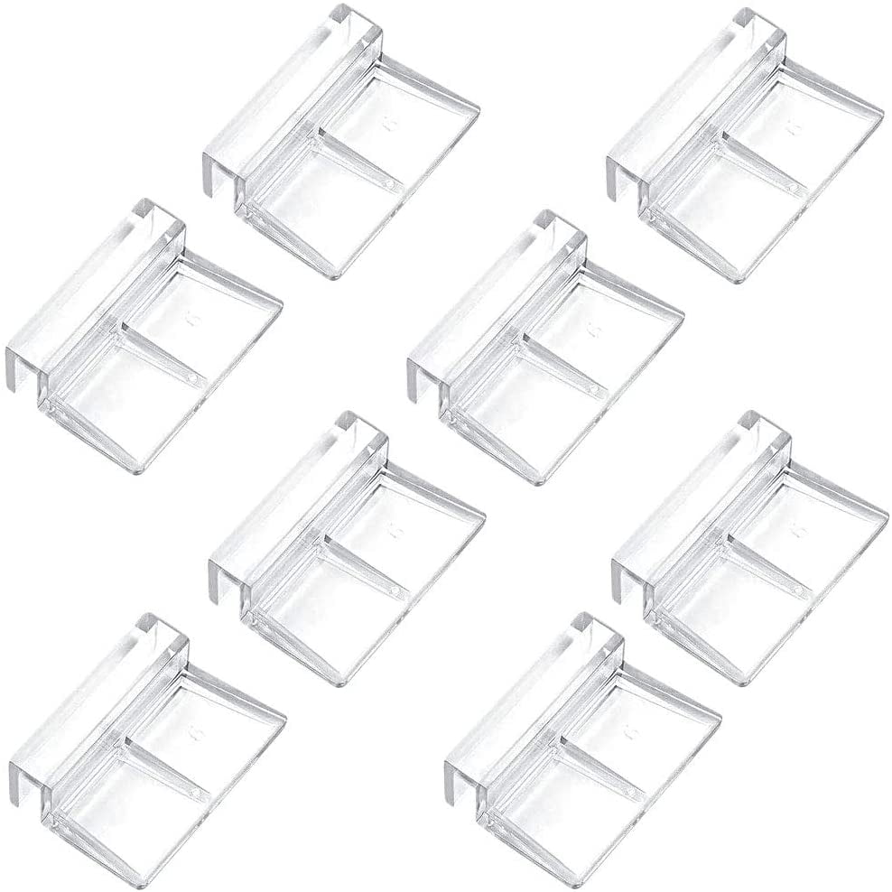 LuoHeng Aquarium Lid Clips 6mm Fish Tank Plastic Clips Aquarium Lid ...
