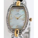 Timex Viewpoint Women's 25mm Silver-Tone Watch with Mother-of-Pearl ...