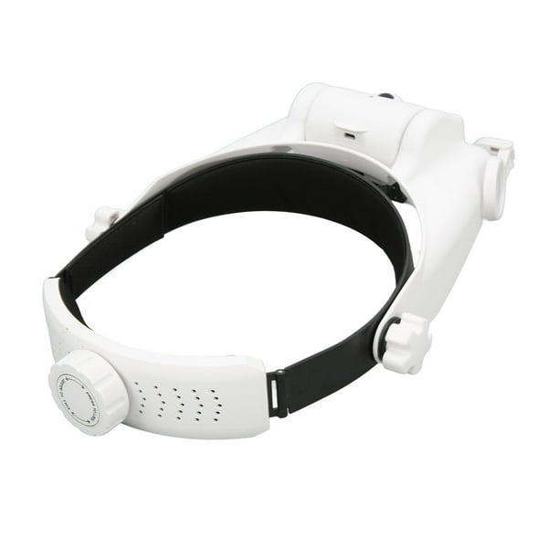 Head Mount Magnifying Glass, 3 LED Headband Magnifier 23 Kinds ...