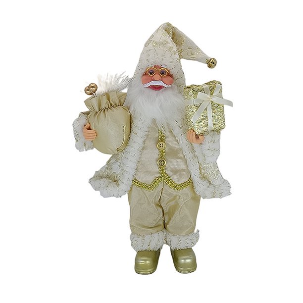 Plastic Santa Outdoor Figure