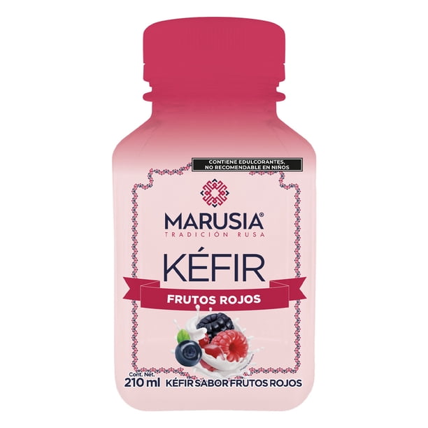 Kéfri Marusia Probioticos Sabor Frutos Rojos 210 ml | Bodega Aurrera en ...