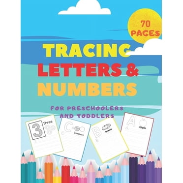 Learn to Write Workbook Letters & Numbers: handwriting practice book ...