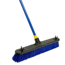Quickie Multi-Sweep Push Broom, Black Polypropylene Fiber Bristle ...