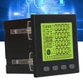 3 Phase Power Meter Multifunctional Volt Power Energy Meter Electrical ...