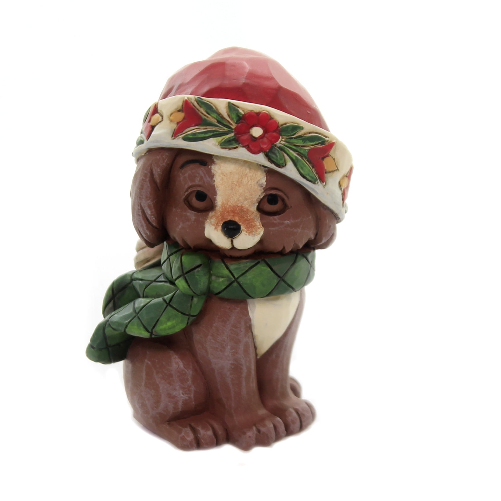 Jim Shore MINI CHRISTMAS PUPPY Polyresin Dogs Canine Holiday 6004296 ...