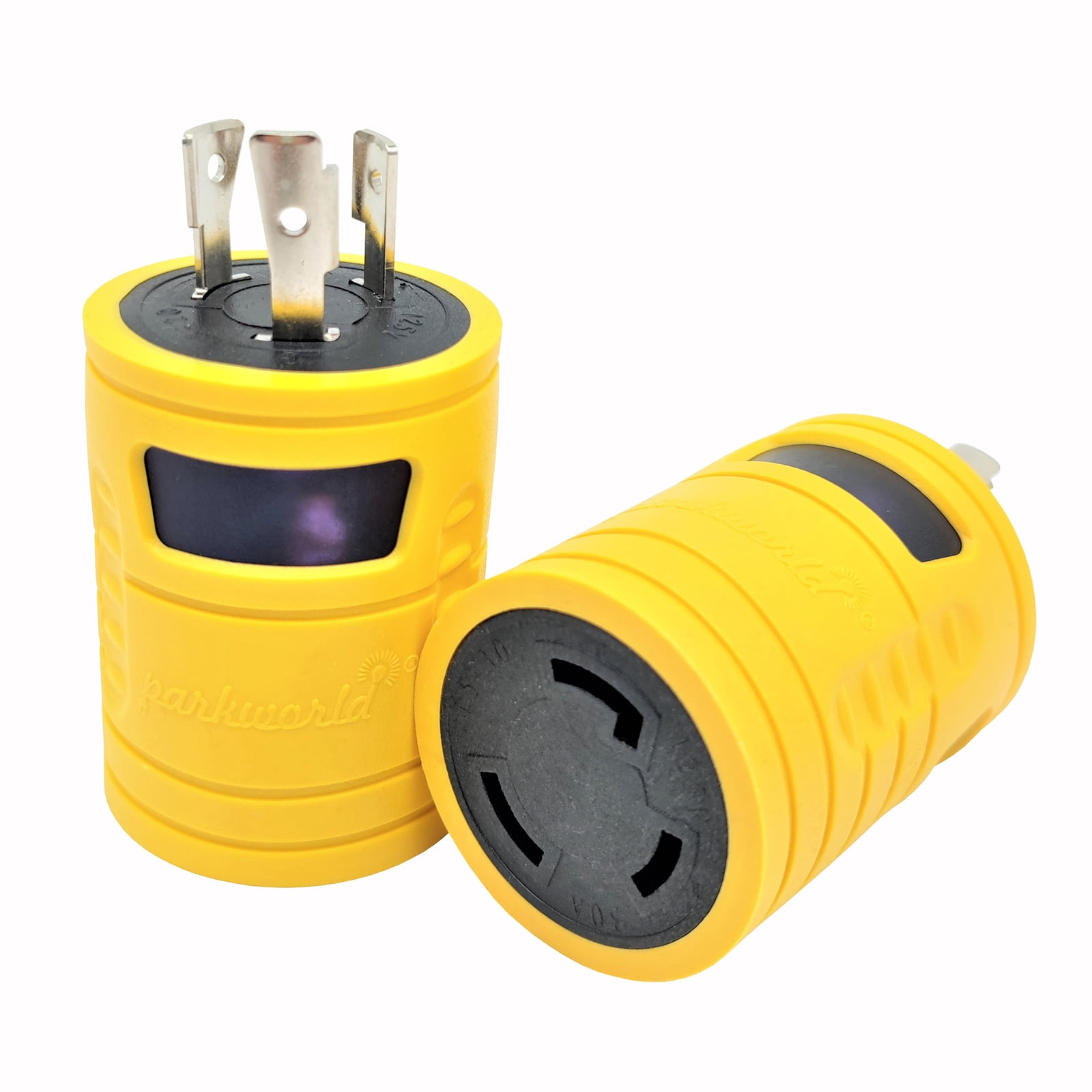 Parkworld 691999 Generator Adapter 3-Prong 20 AMP Locking L5-20P Male ...