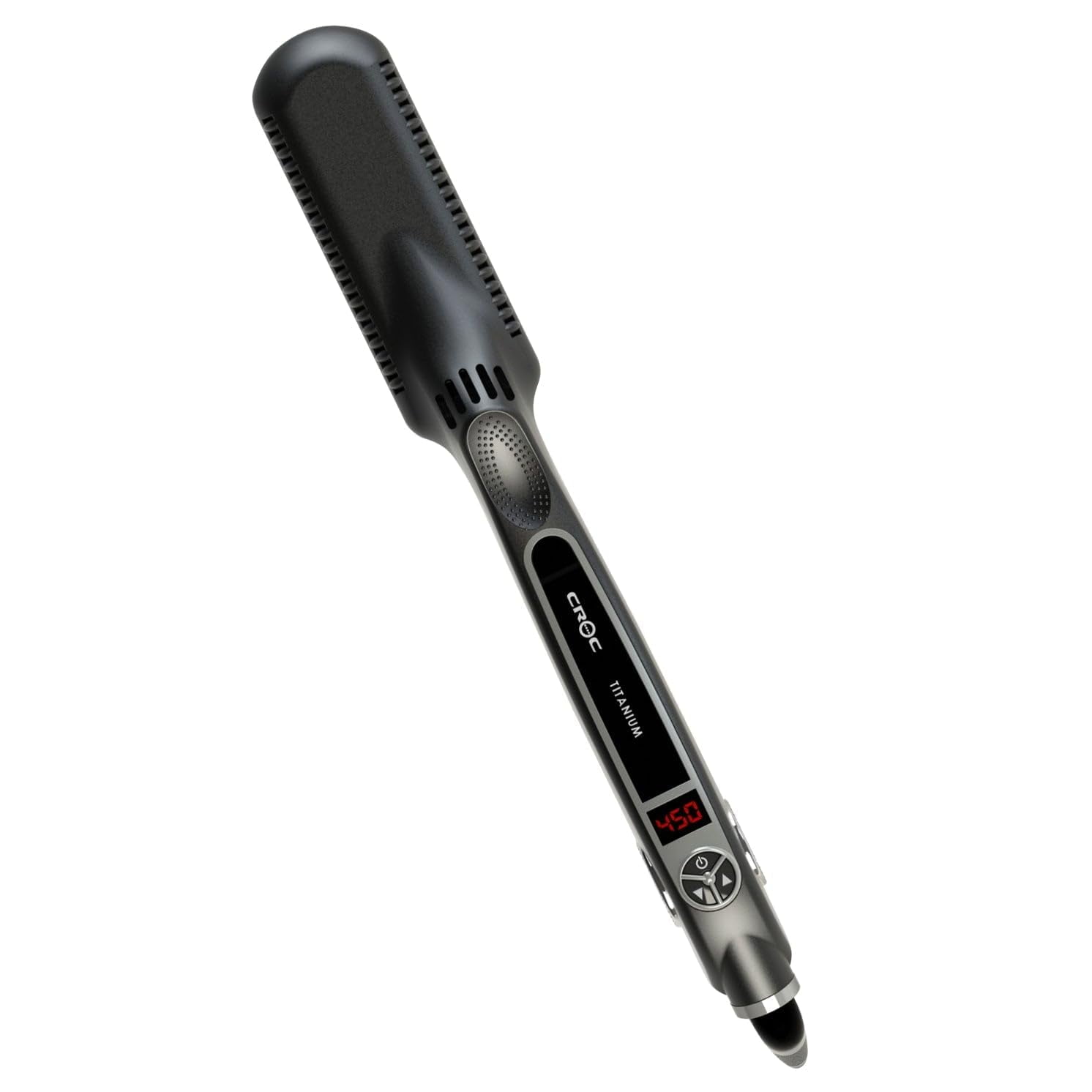 Plancha de pelo CROC Classic Silver Titanium 1.5 cm | Walmart en línea