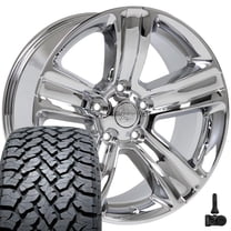 OE Wheels DG15 20 Inch Rims and Tires Fit Hellcat Style 5x115 20x9 ...