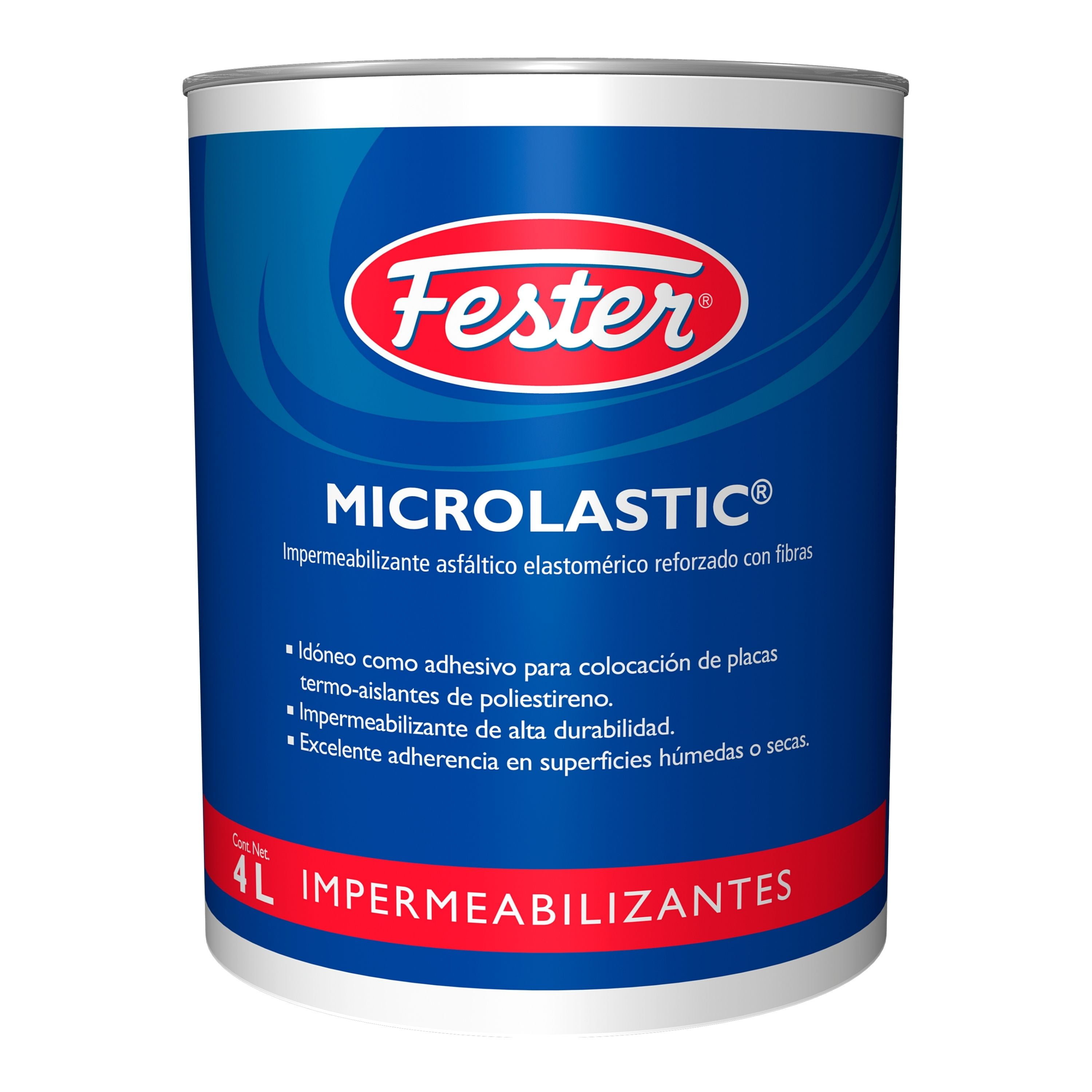 Impermeabilizante Asfáltico Elastomerico Reforzado con Fibras Fester ...