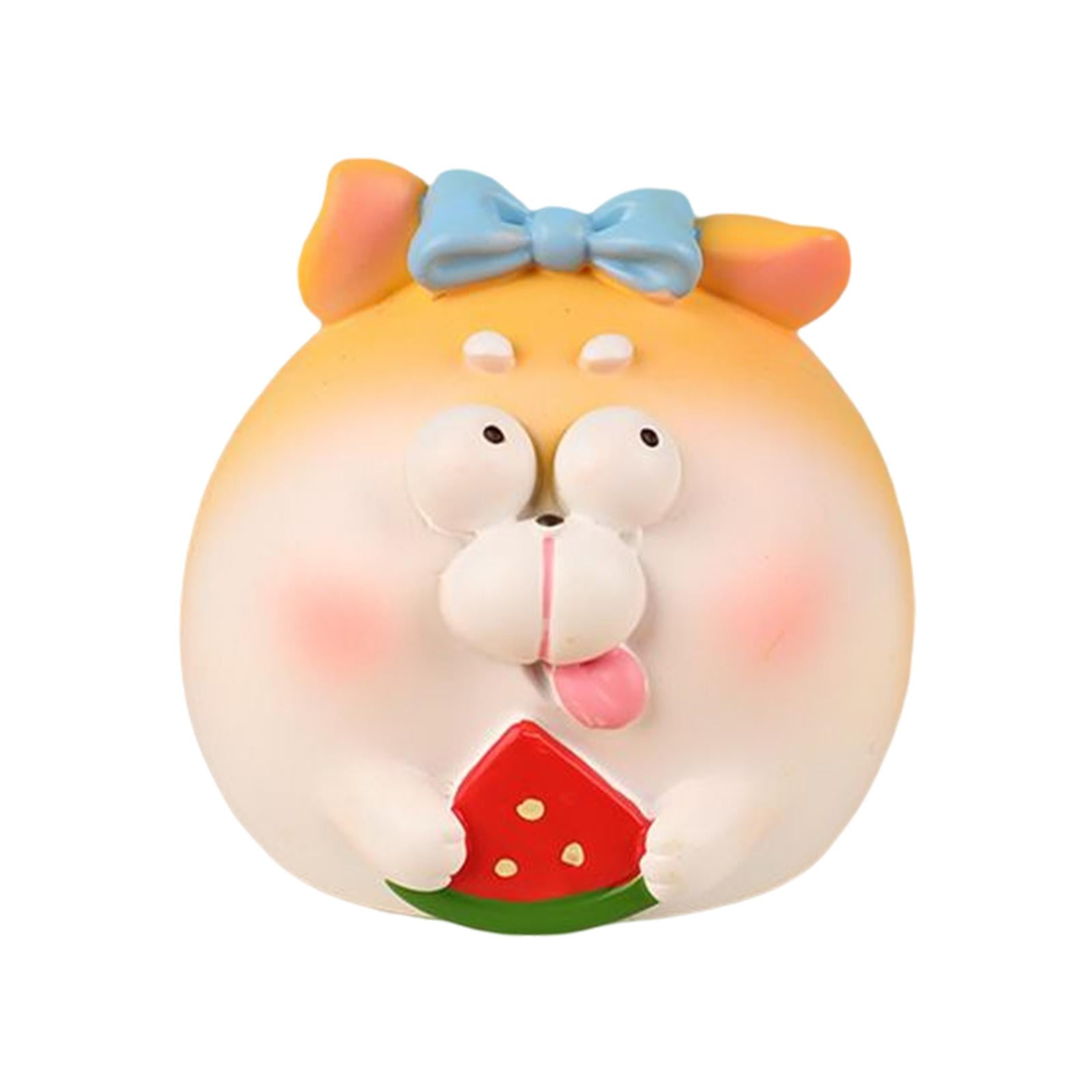 Cartoon car Statue Statuette Figure Desktop Decor Gift Mini Crafts Cute ...