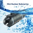 6CH Mini RC Submarine Toy, 6-Direction Remote Control Diving Boat, Dual ...