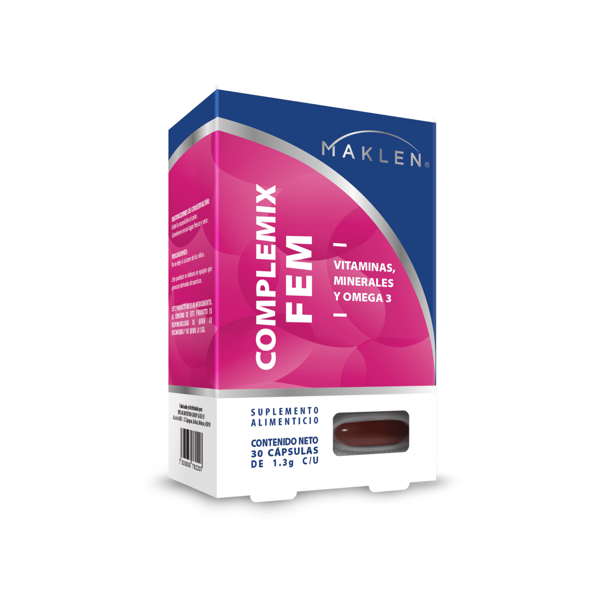 Maklen | Complemix® FEM - Nutrición Especializada para la Mujer Moderna | Bodega Aurrera en línea