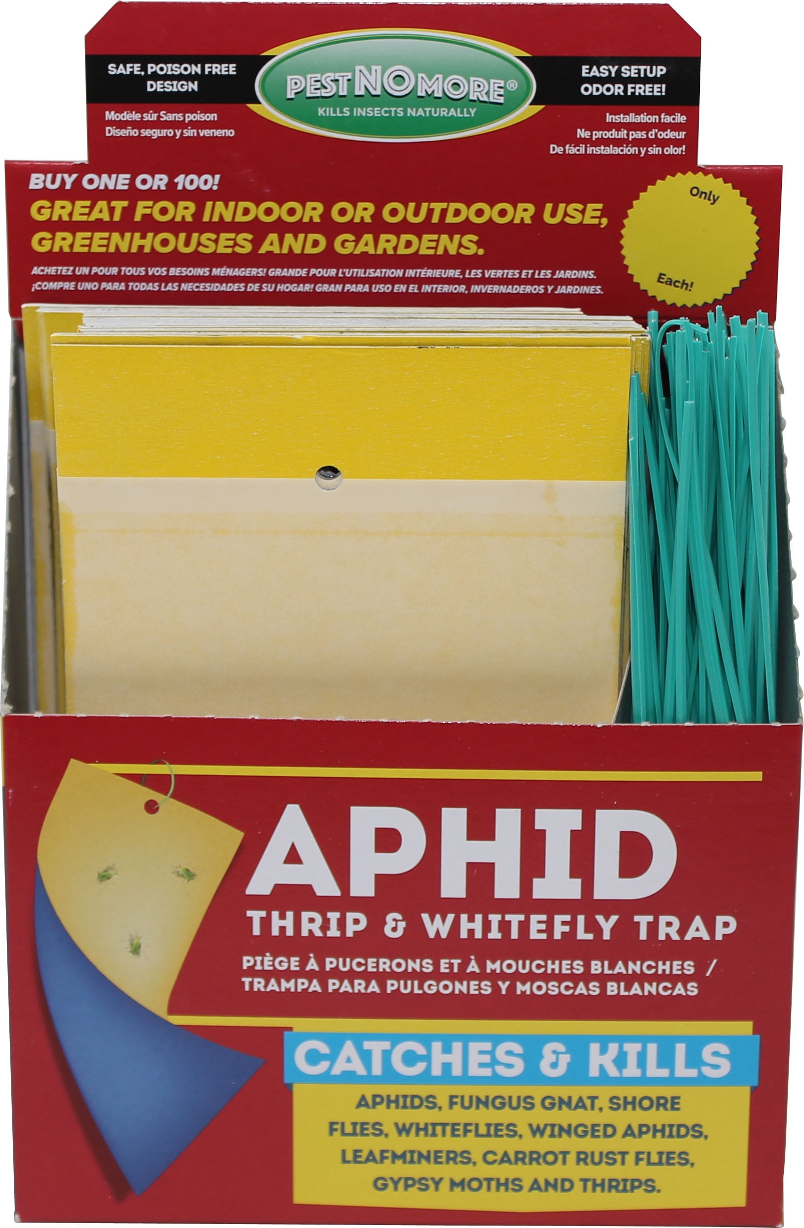 pestNOmore Aphid, Thrip, & Whitefly Trap - Walmart.com