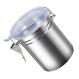 Creative Stainless Coffee Bean Can Coffee Bean Canister Coffee Bean Jar ...