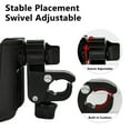 Bike Cup Holder with Mobile Phone Holders 2 in 1 Universal Bicycles Drink Bracket for Stroller ...