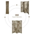 Fionafurn 4 Panel Carved Room Divider,Wooden Folding Decorative Privacy ...