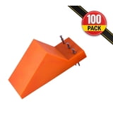 (100 Pack) Plastic Pipe Chocks 8", Used for 16" Pipes and Above ...