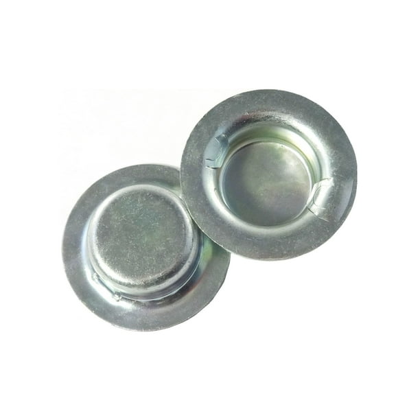 2 pc, 3/4 (0.750) inch Zinc Coated Push On Pal Cap Nuts Roller Shafts ...
