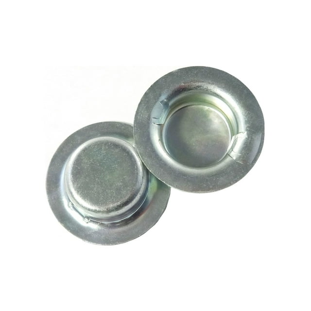 2 pc, 3/4 (0.750) inch Zinc Coated Push On Pal Cap Nuts Roller Shafts ...