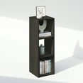 Furinno Pelli Cubic Storage Cabinet In Bookcase In Bookshelf In 3 Cube Espresso